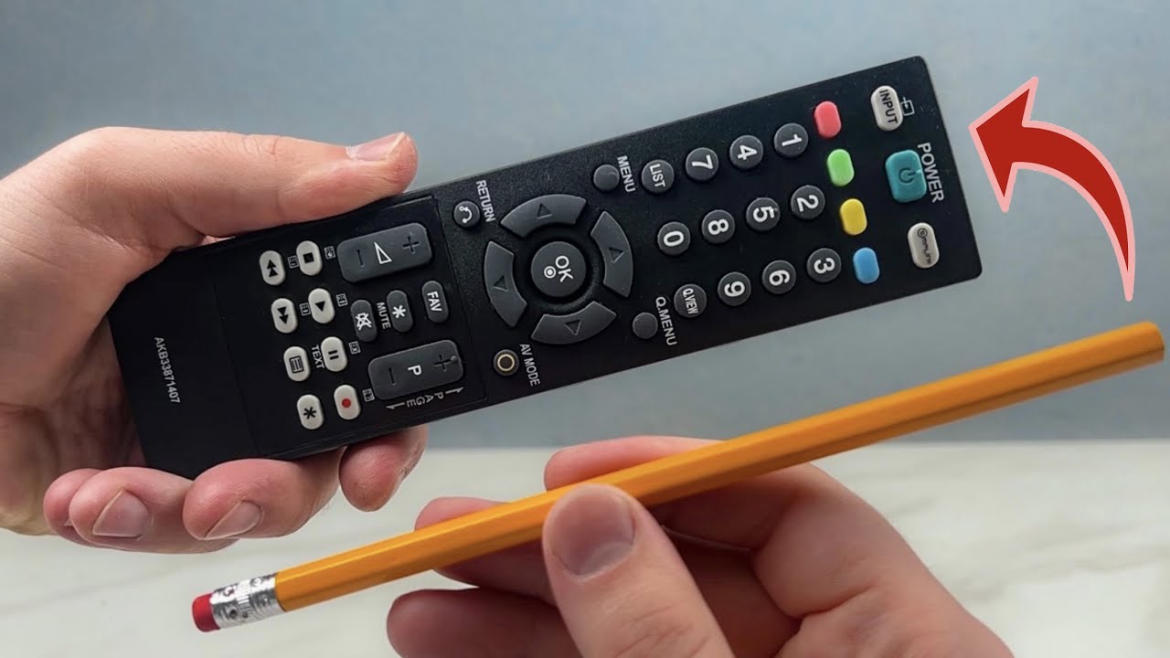 🔥🔥Even the rich do it! Repair the remote control with a pencil! - YouTube