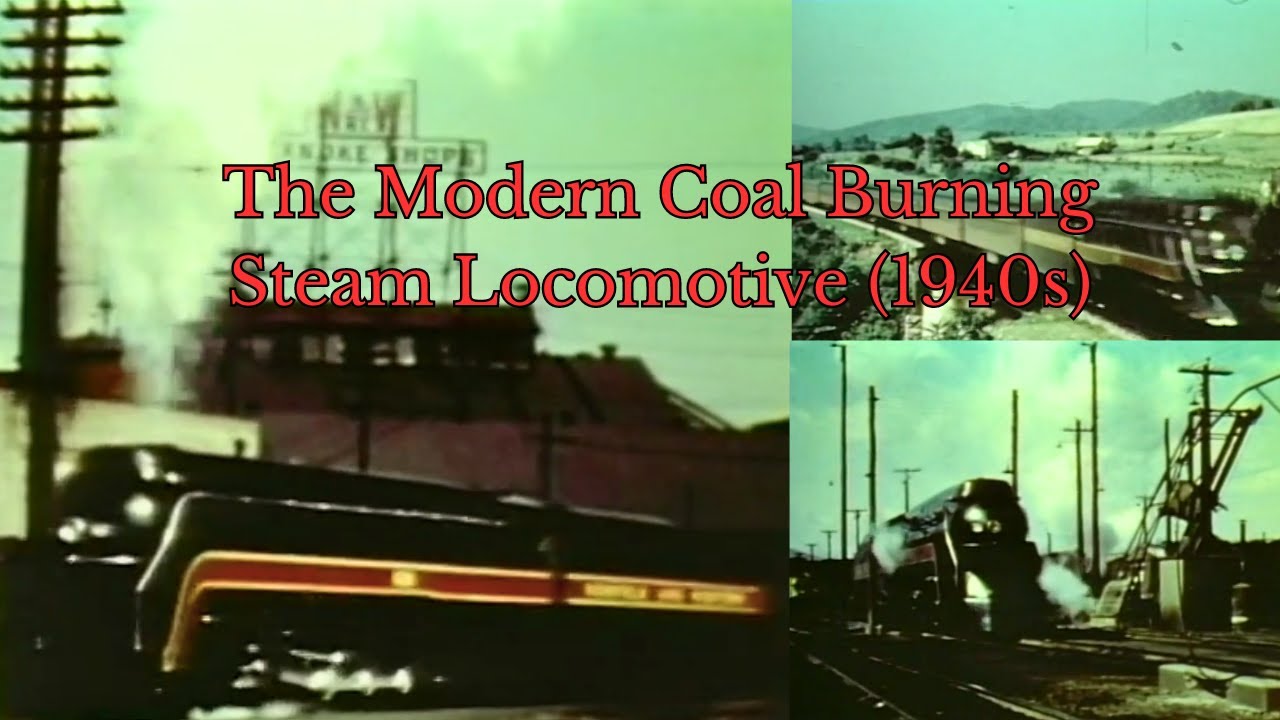The Modern Coal Burning Steam Locomotive - YouTube
