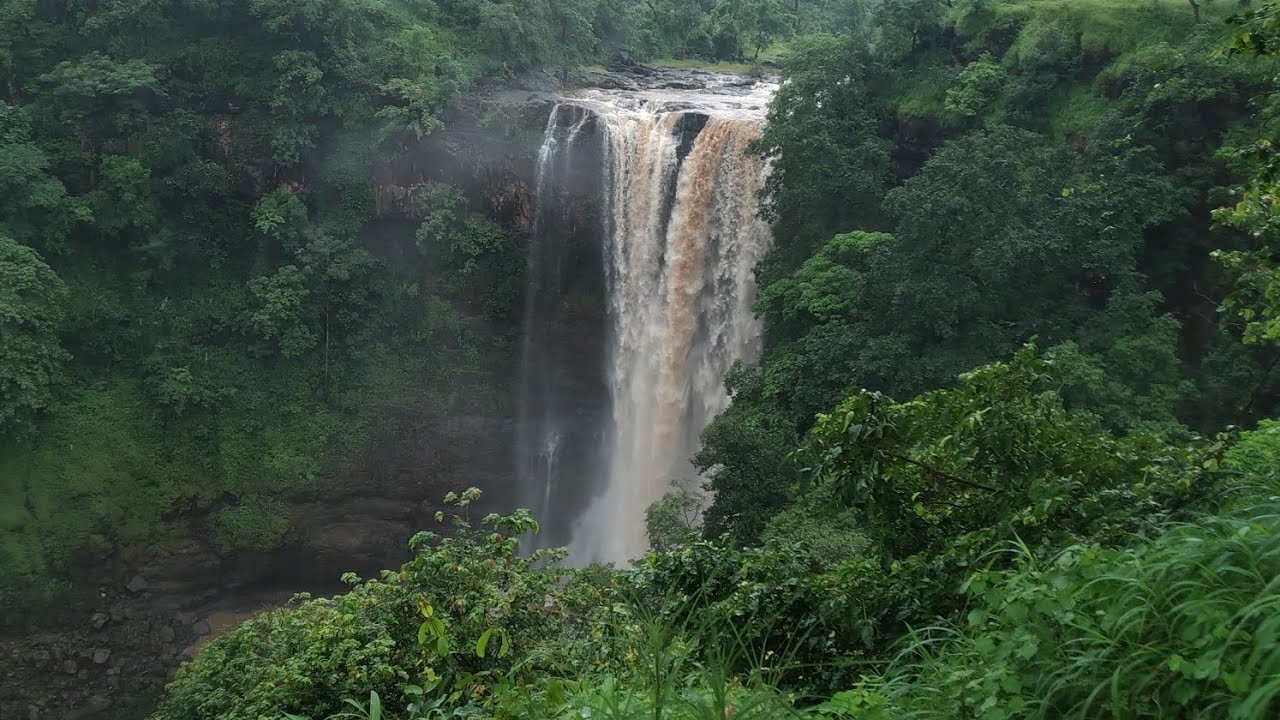 Chimer waterfall in Dang forest - YouTube