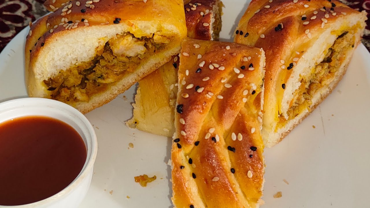 Chicken Bread Recipe 🍞 - YouTube