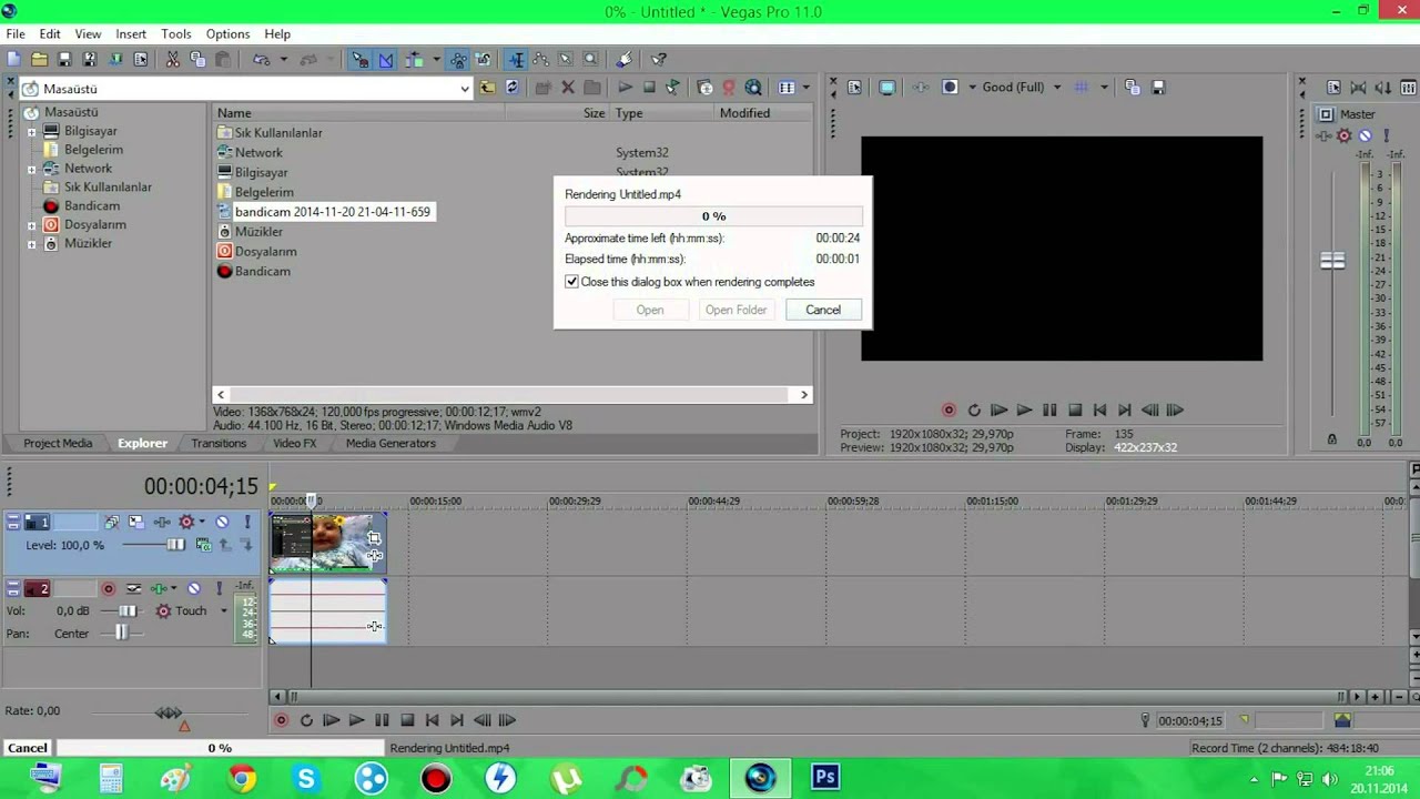 Sony Vegas Pro 11 Render Fix Error Occurred While Creating Media File