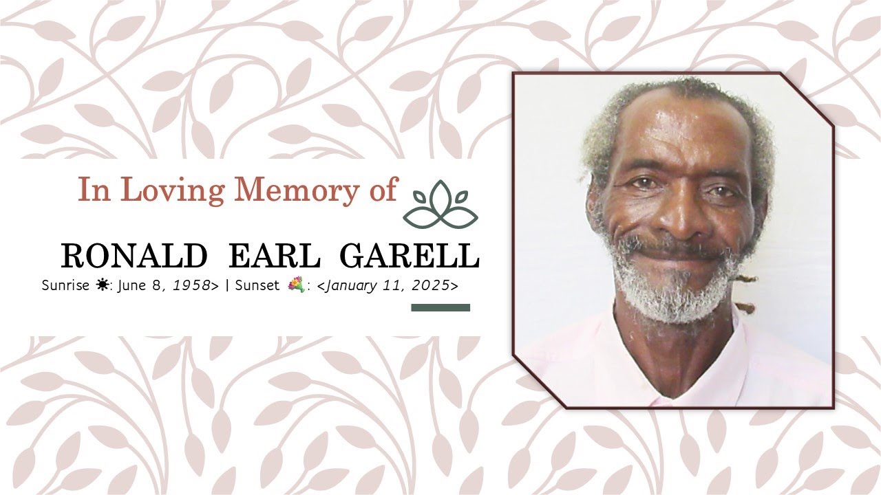 Thanksgiving Service for the Life of Ronald Earl Garell - YouTube
