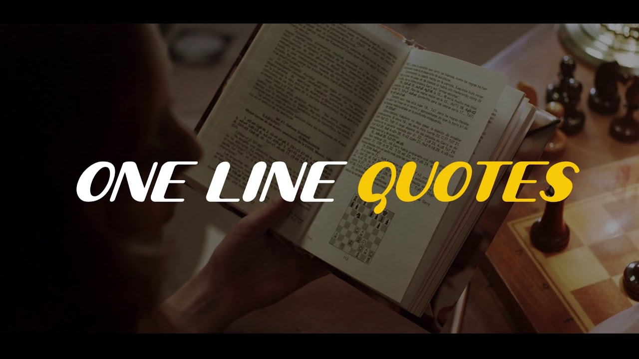 One-Line Quotes: Powerful Motivational Quotes to Inspire You - YouTube
