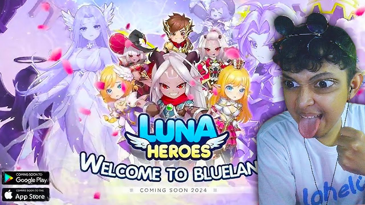 AKU COBAIN GAME WAIFU2an TAPI PAHLAWAN - Luna Heroes - YouTube