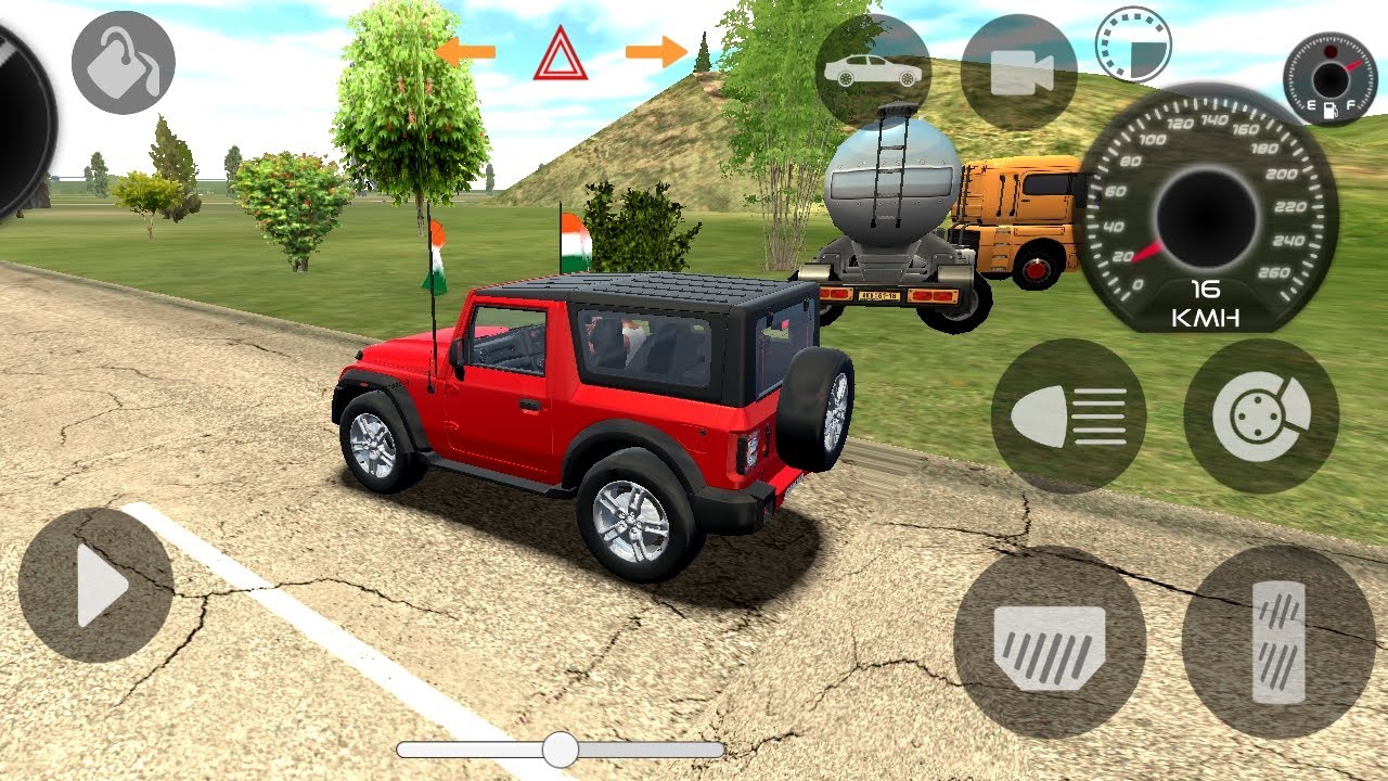 🔥Modified Mahindra Thar Car Games 2025 | Angry 👿 Indian Cars (Gadi Wala ...
