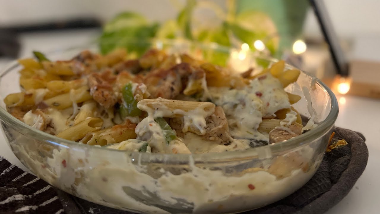 Broccoli & Chicken pasta | bechamel sauce | white sauce pasta - YouTube