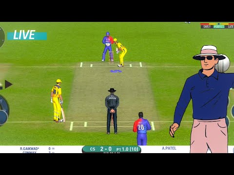 Real Cricket 25 Gameplay: IPL 2024 CSK V DC - Rc 25 Gameplay | #rc24 # ...