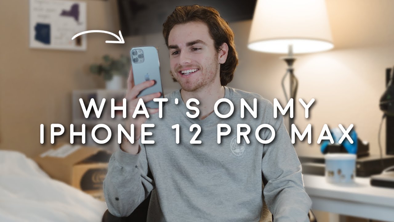 WHAT'S ON MY iPHONE 12 PRO MAX! + Apps for Productivity | IOS 14 - YouTube