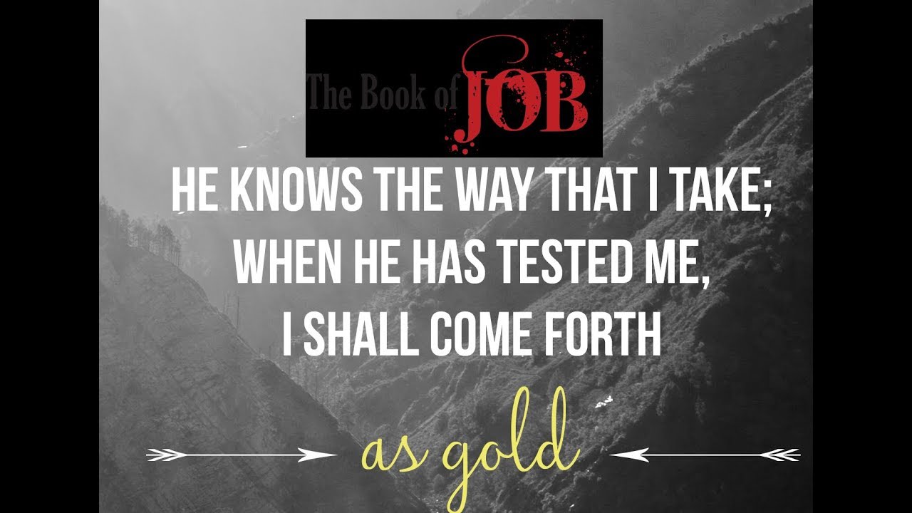 욥기 23장 (쉬운성경) Job chapter 23 - YouTube