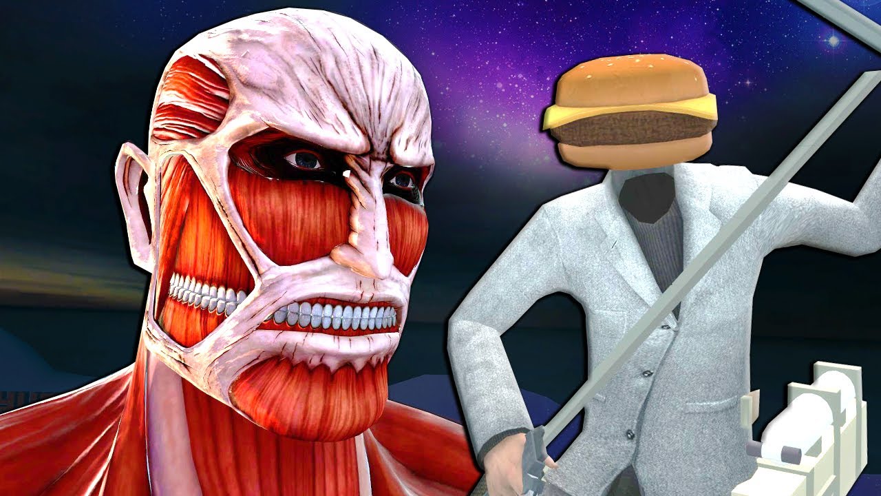 We Found a GIANT TITAN in a Castle!! (Gmod Multiplayer Roleplay) - YouTube