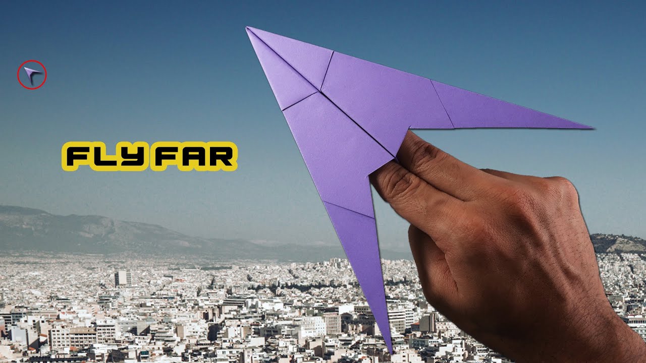 EASY - Paper Plane That Fly Far - YouTube