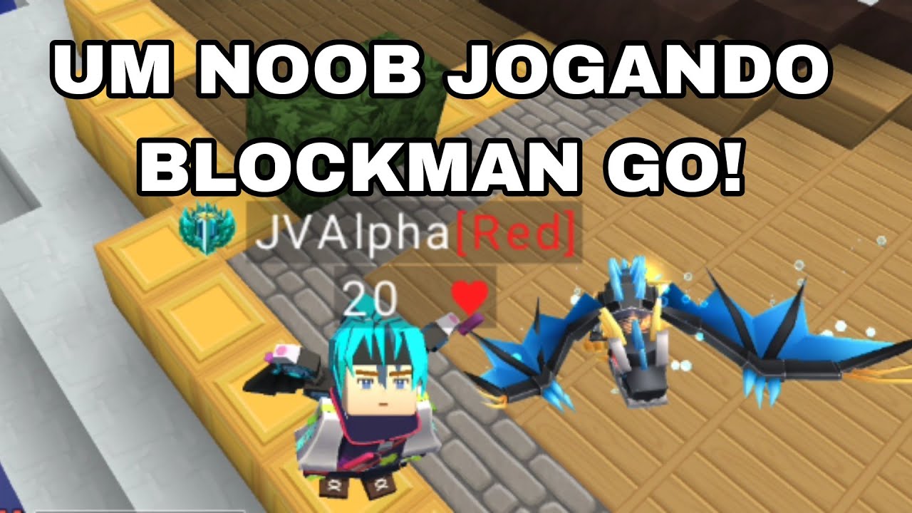 Um Noob jogando BLOCKMAN GO Ranqueada - YouTube