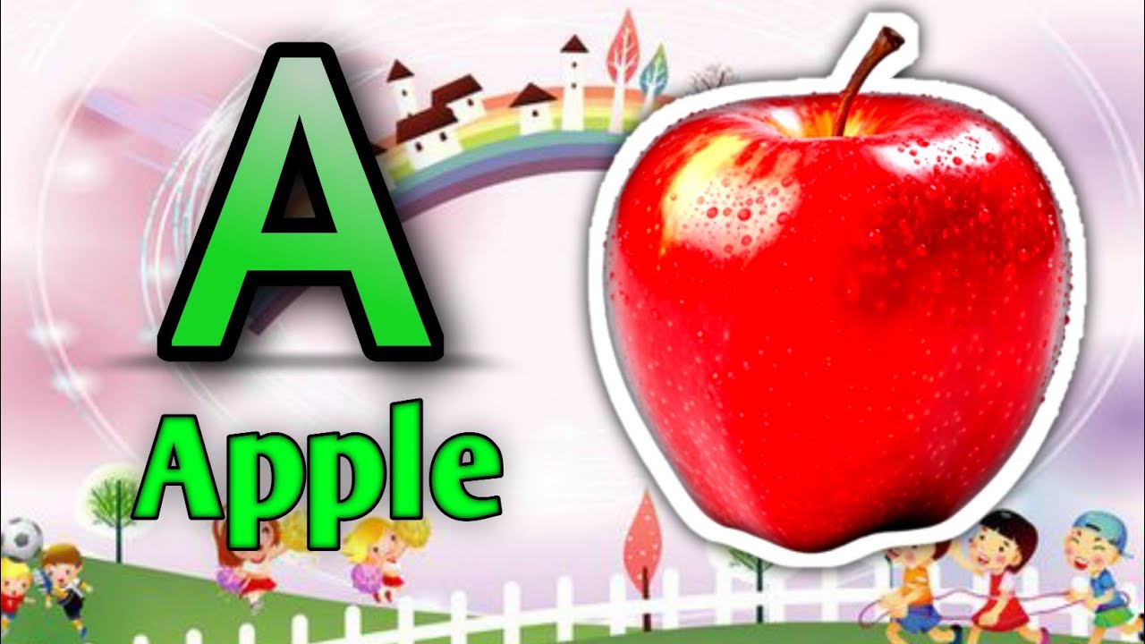 Phonics Song with TWO Words - A For Apple - ABC Alphabet Songs with ...
