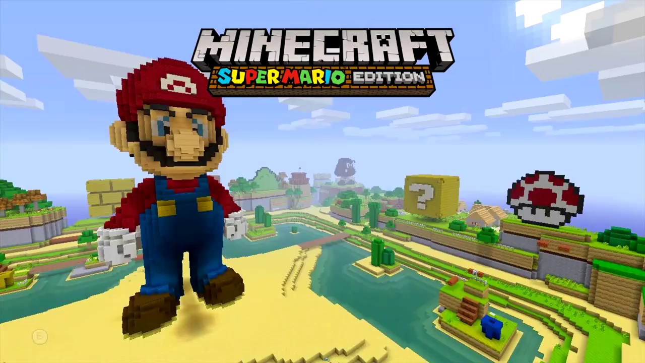 002 SUPER MARIO MASHUP PACK REVIEW Minecraft Wii U - YouTube