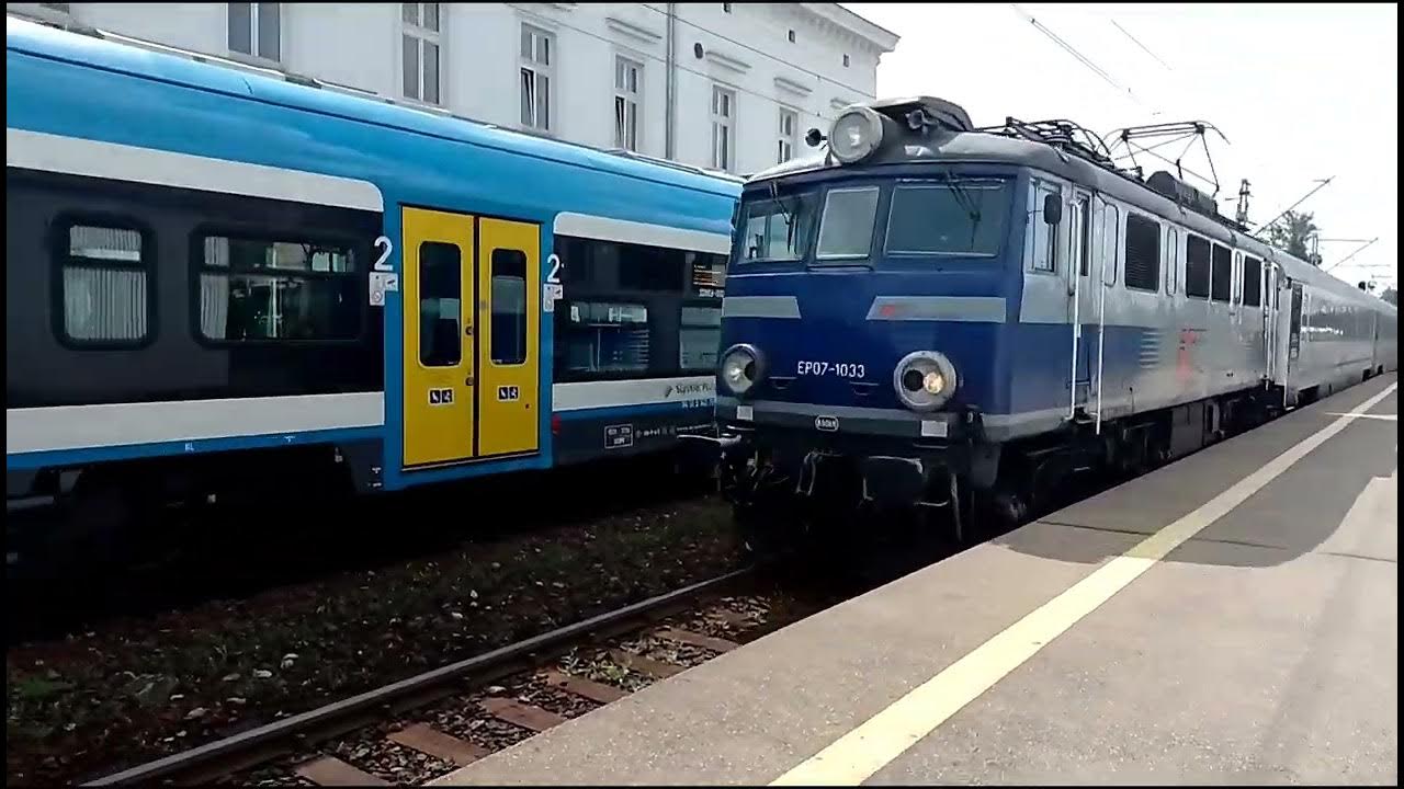 EP07-1033 IC Bolko | PKP Sosnowiec Gł. - YouTube