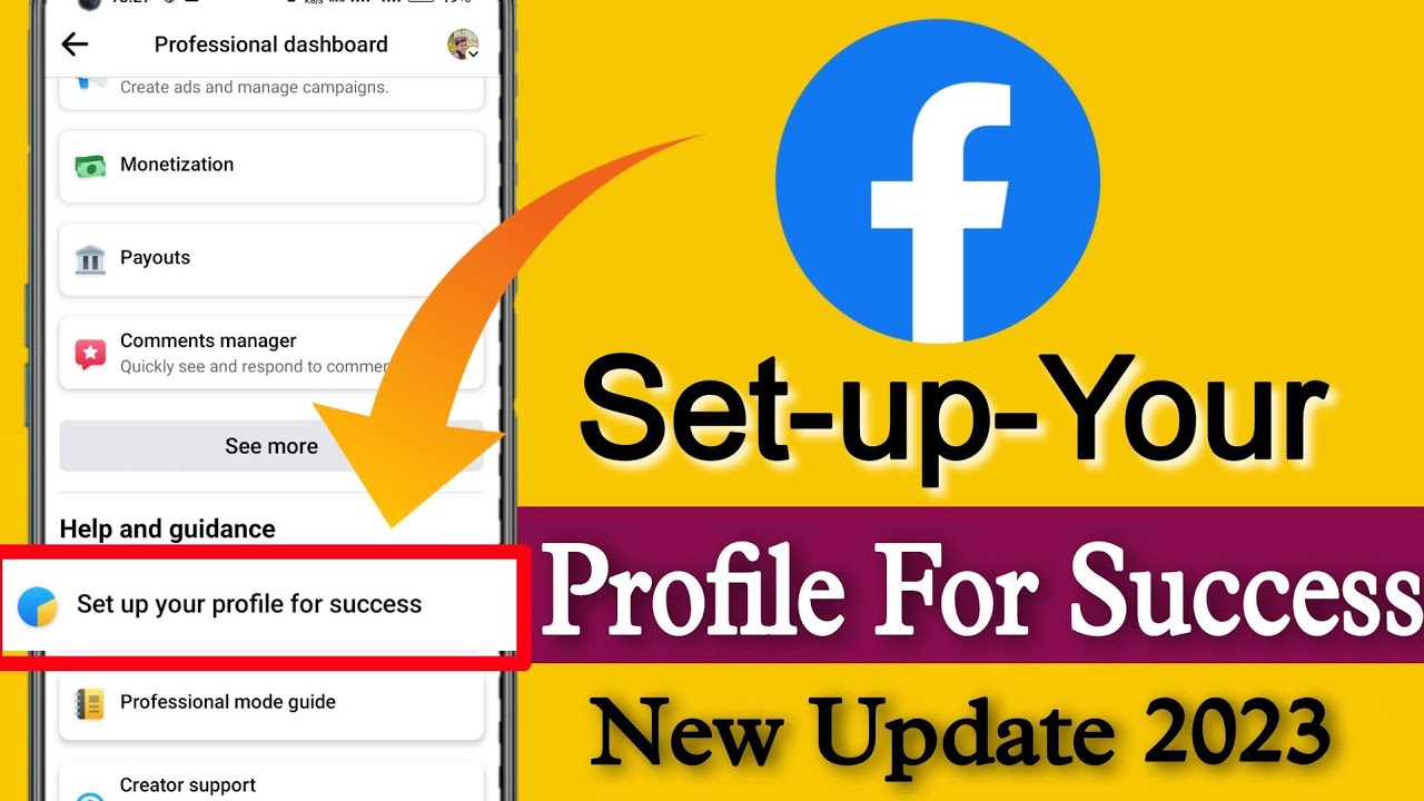 Facebook Professional Mode New Update || Setup Your Profile for Success ...