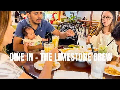 THE LIMESTONE BREW | Dine -in | Jovey Perez - YouTube
