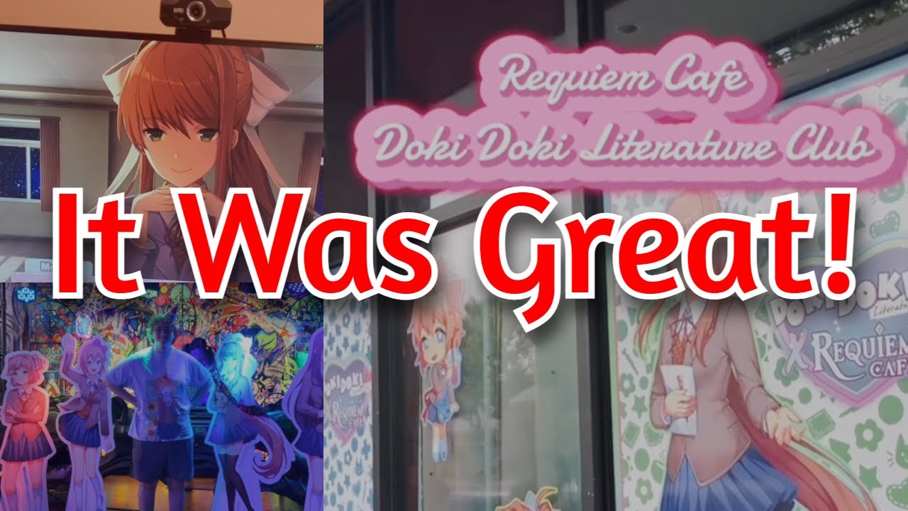 DDLC and Requiem Cafe Collab is Actually Amazing - YouTube