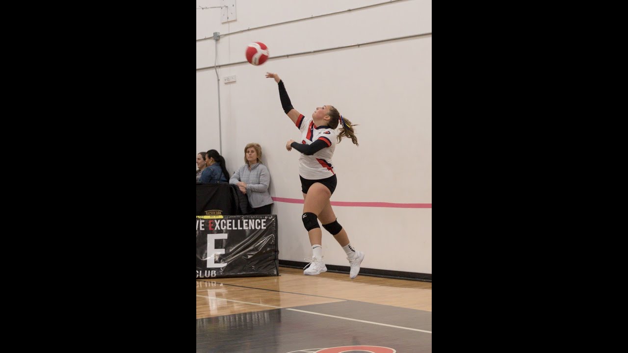 Edie Nicholson Volleyball - #14 - Outside Hitter / Libero - YouTube