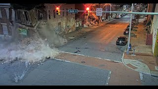 Video Shows Fatal Crash, Building Collapse In Baltimore During Police ...