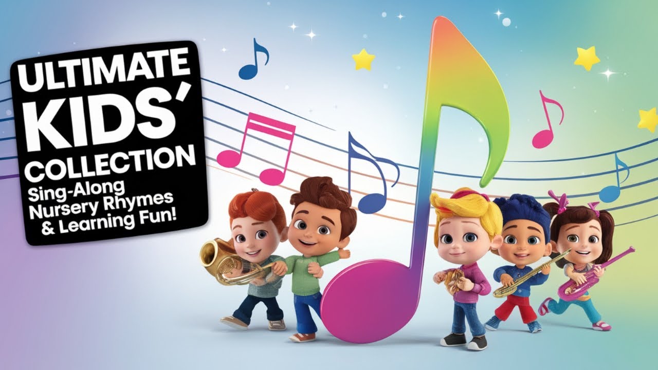 🎵 Ultimate Kids' Song Compilation: Sing-Along Nursery Rhymes & Learning ...