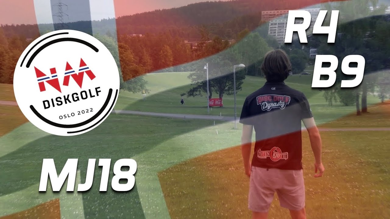 NM I DISKGOLF 2022 | Runde 4 Back 9 MJ18 LEAD CARD | Hinkel, Borgersrud, Langskau, Bårdsen - YouTube