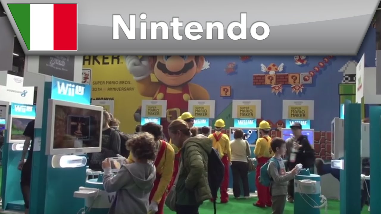 Nintendo @ Milan Games Week 2015 - Day 1 - YouTube