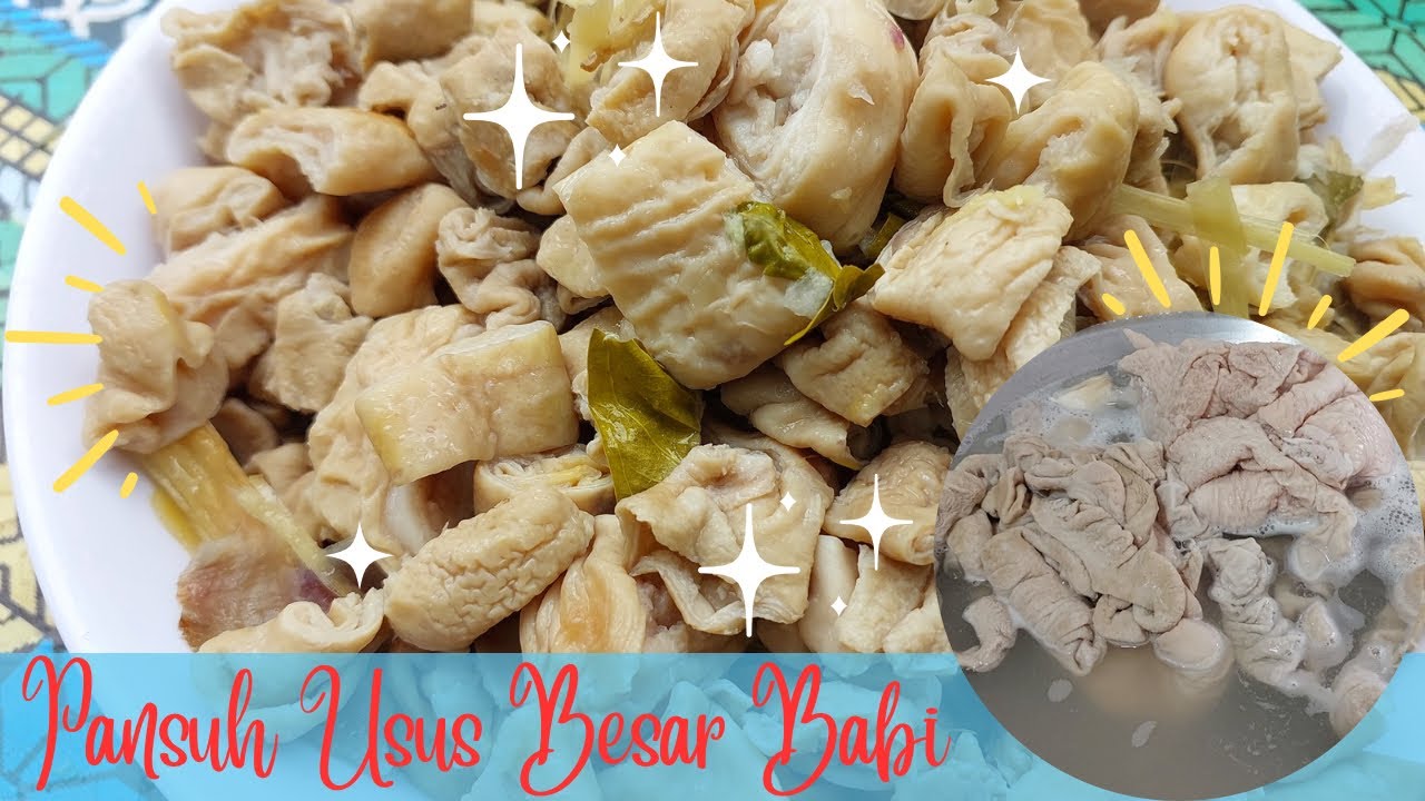🔴 Masak Perut Babi Pansuh Cara #DayakBorneo - YouTube
