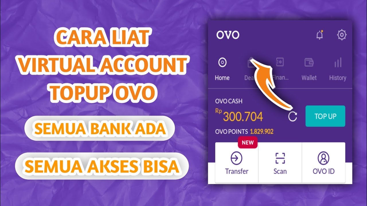 CARA LIHAT VIRTUAL ACCOUNT OVO - YouTube