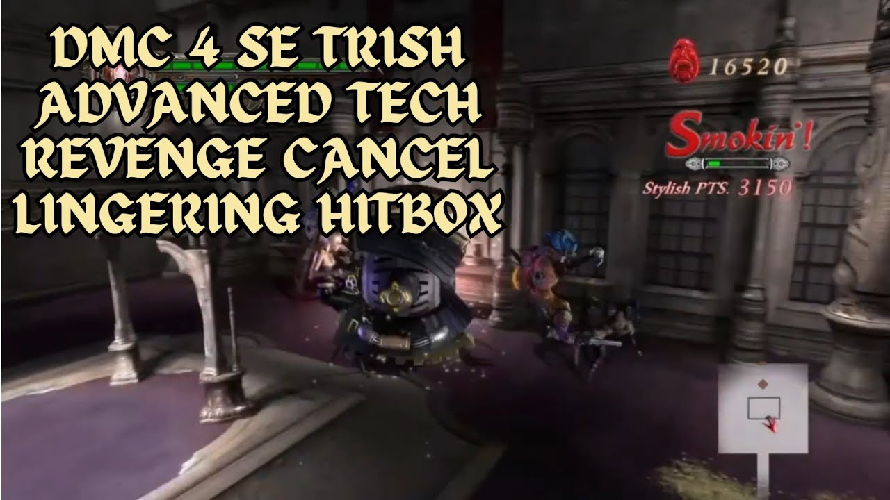 DMC 4 SE Trish Revenge Cancel Lingering Hitbox advanced tech - YouTube