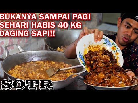 SAHUR MUKBANG 1 KG TONGSENG DAGING SAPI TAMBAH NASI DI KOTA CIREBON!!