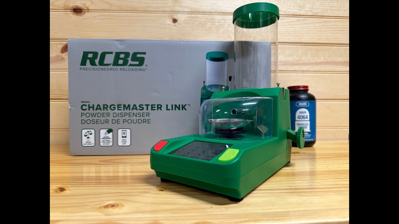 RCBS Powder Dispenser -- Charge Master Link - YouTube