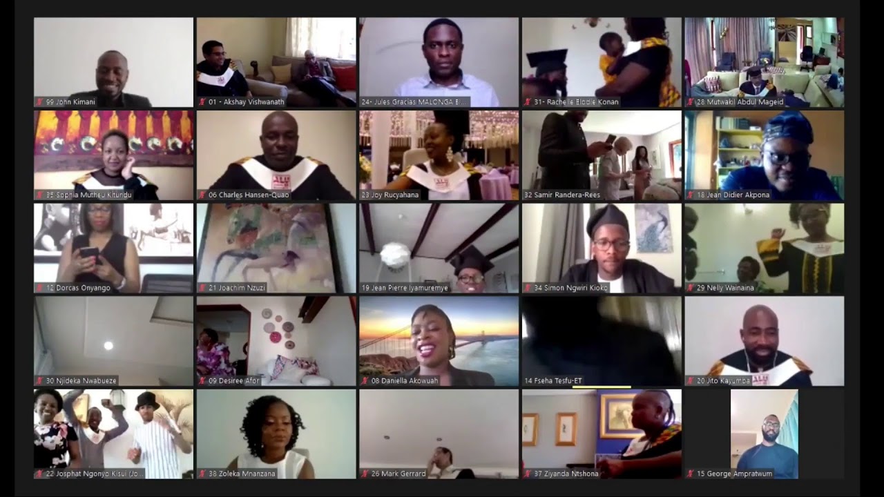 ALU Graduation Nov 2020 - YouTube