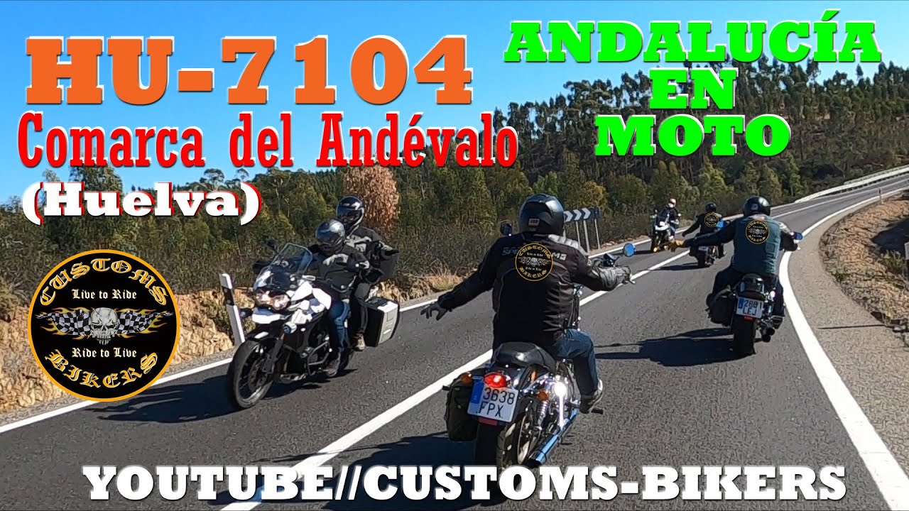ANDALUCÍA EN MOTO: HU-7104 *DE LA N-435 A CABEZAS RUBIAS (HUELVA) 2021 ...