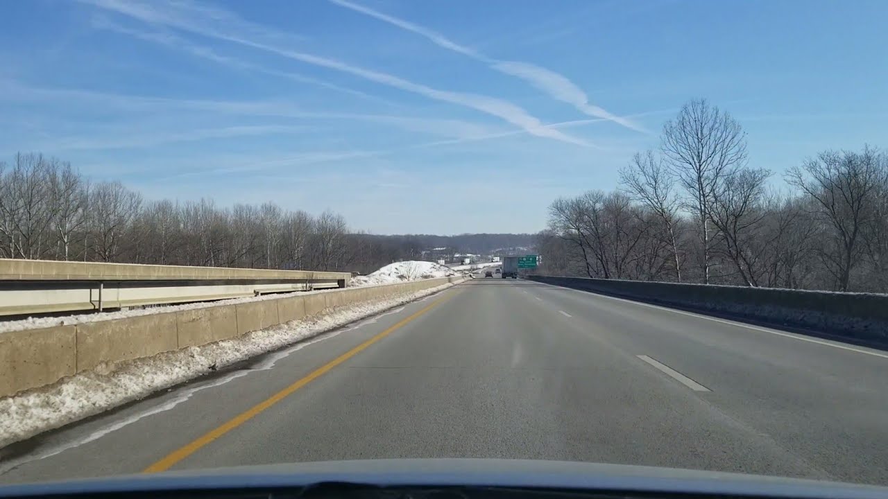 Interstate 80 [Pennsylvania] (OH/PA Border - I-79) Eastbound - YouTube
