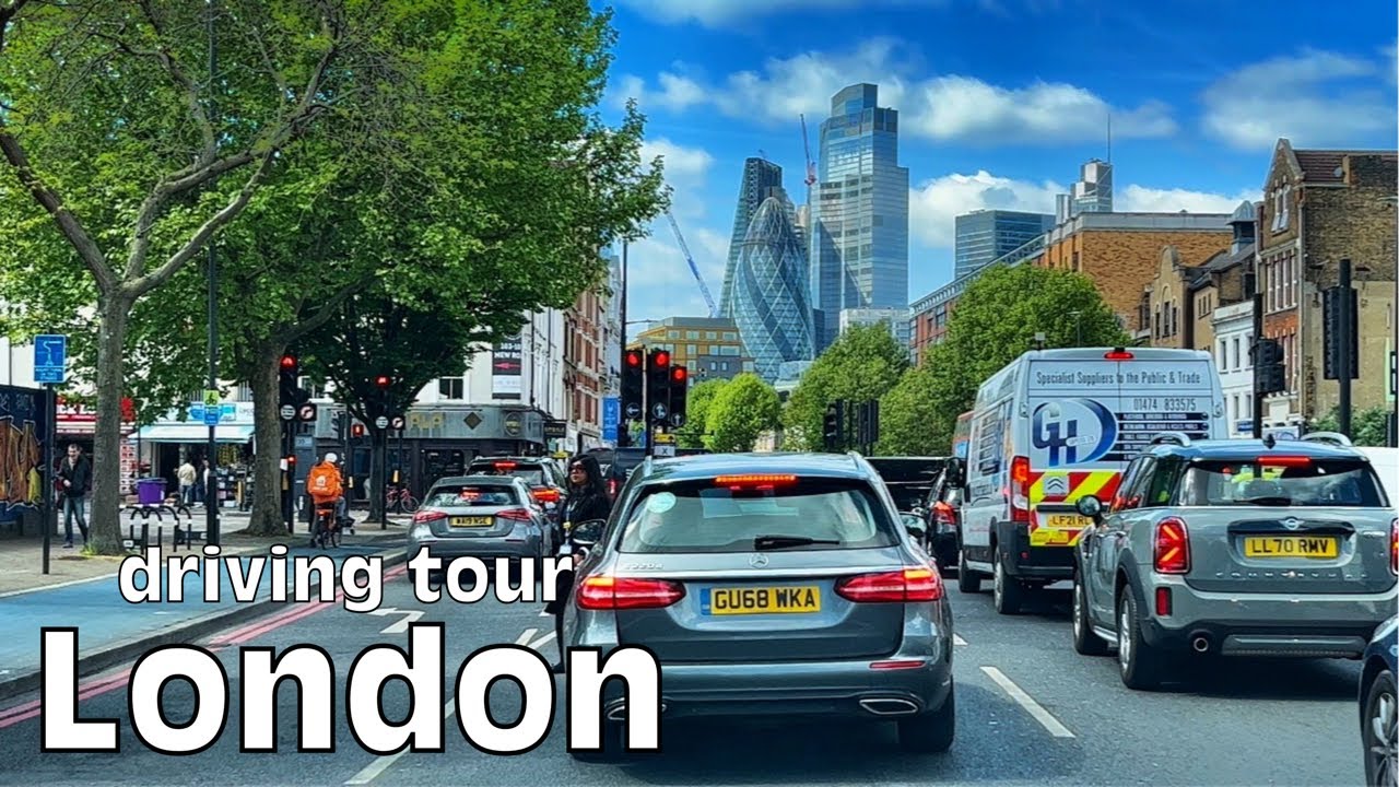 Driving Downtown - London 4k HDR, England 🏴󠁧󠁢󠁥󠁮󠁧󠁿 - YouTube