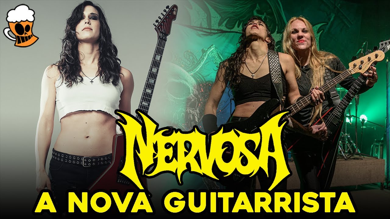 NERVOSA ANUNCIA NOVA GUITARRISTA - YouTube