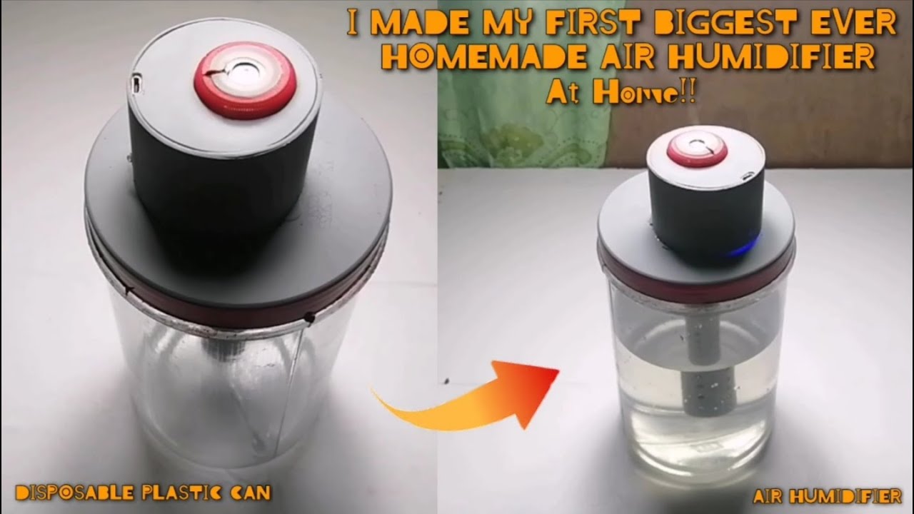 HOW TO MAKE HOMEMADE AIR HUMIDIFIER AT HOME!! - YouTube