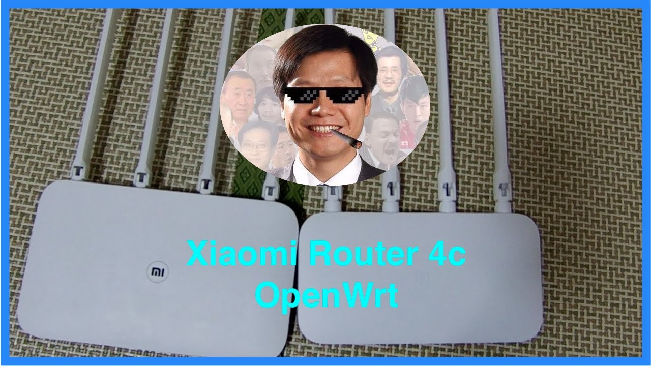 [John] Xiaomi router 4c OpenWrt installation - YouTube