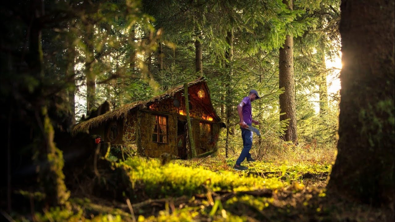 Building Survival Skills: 6-Day Forest Bushcraft Adventure | Shelter ...