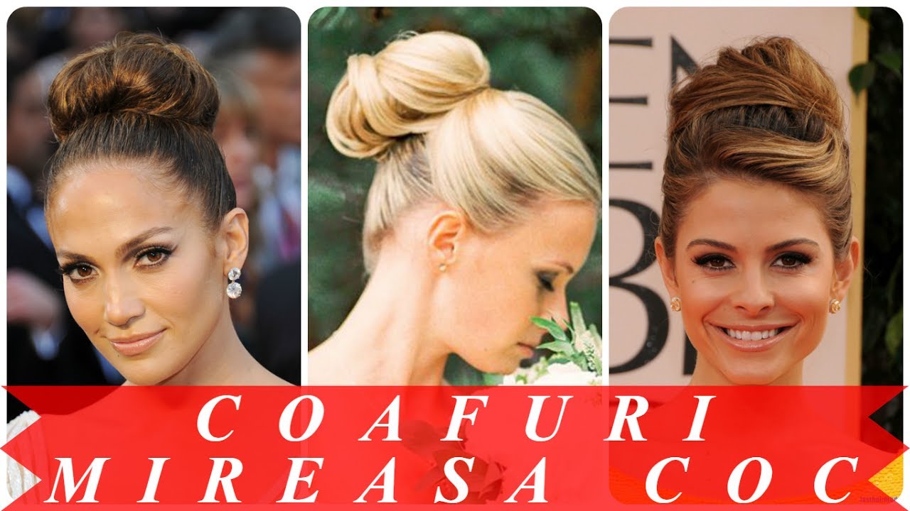 Modele de cocuri elegante pentru nunta - YouTube