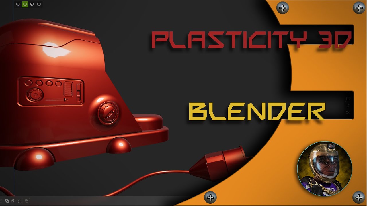 Plasticity 3D Super Blender (Control Panel and main body) - YouTube