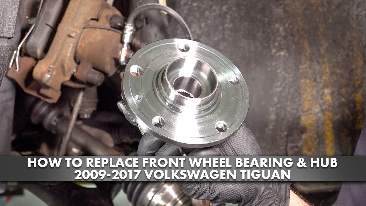 How to Replace Front Wheel Bearing & Hub Assemblies 2009-2017 ...