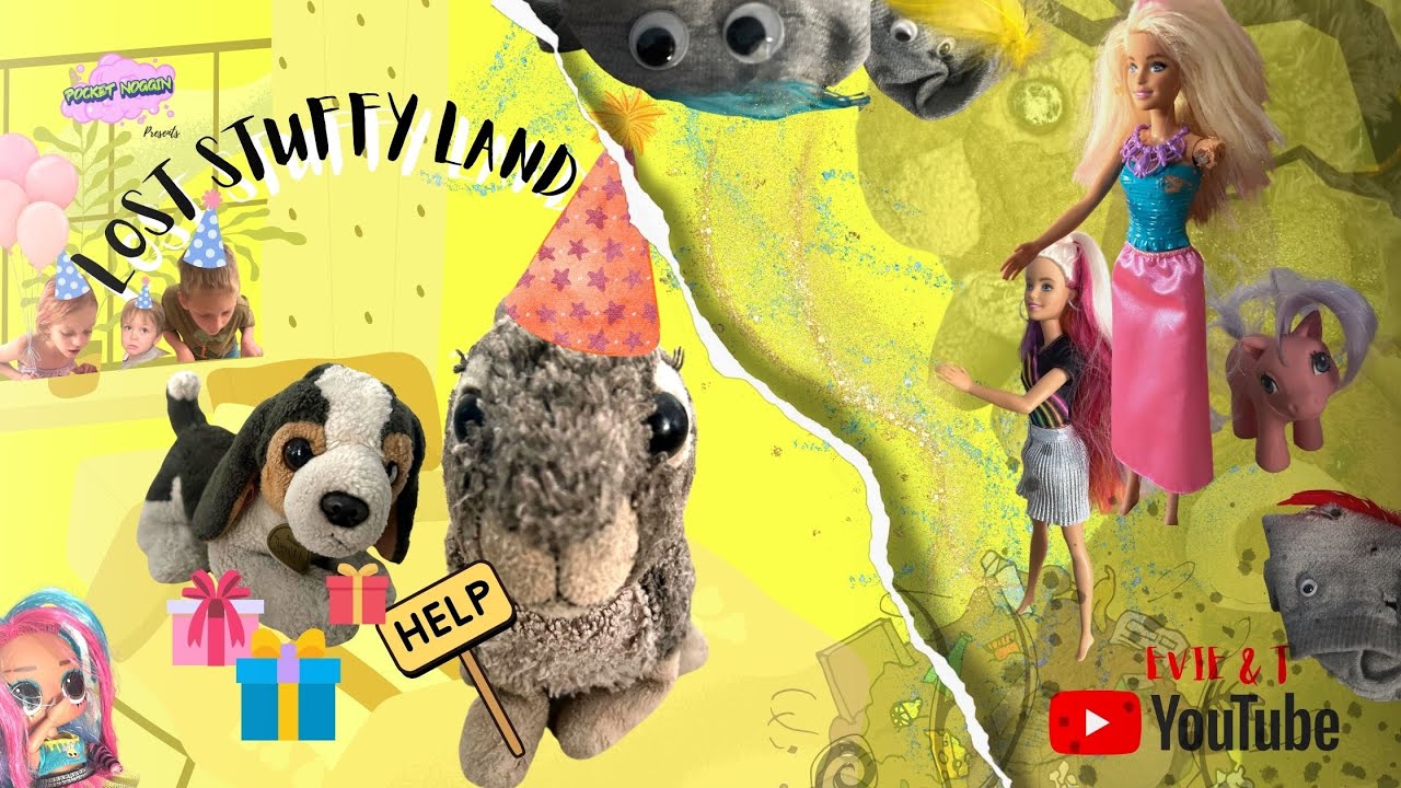 LOST STUFFY LAND: Evie And T's Favorite Plushies Are Missing! (Good ...