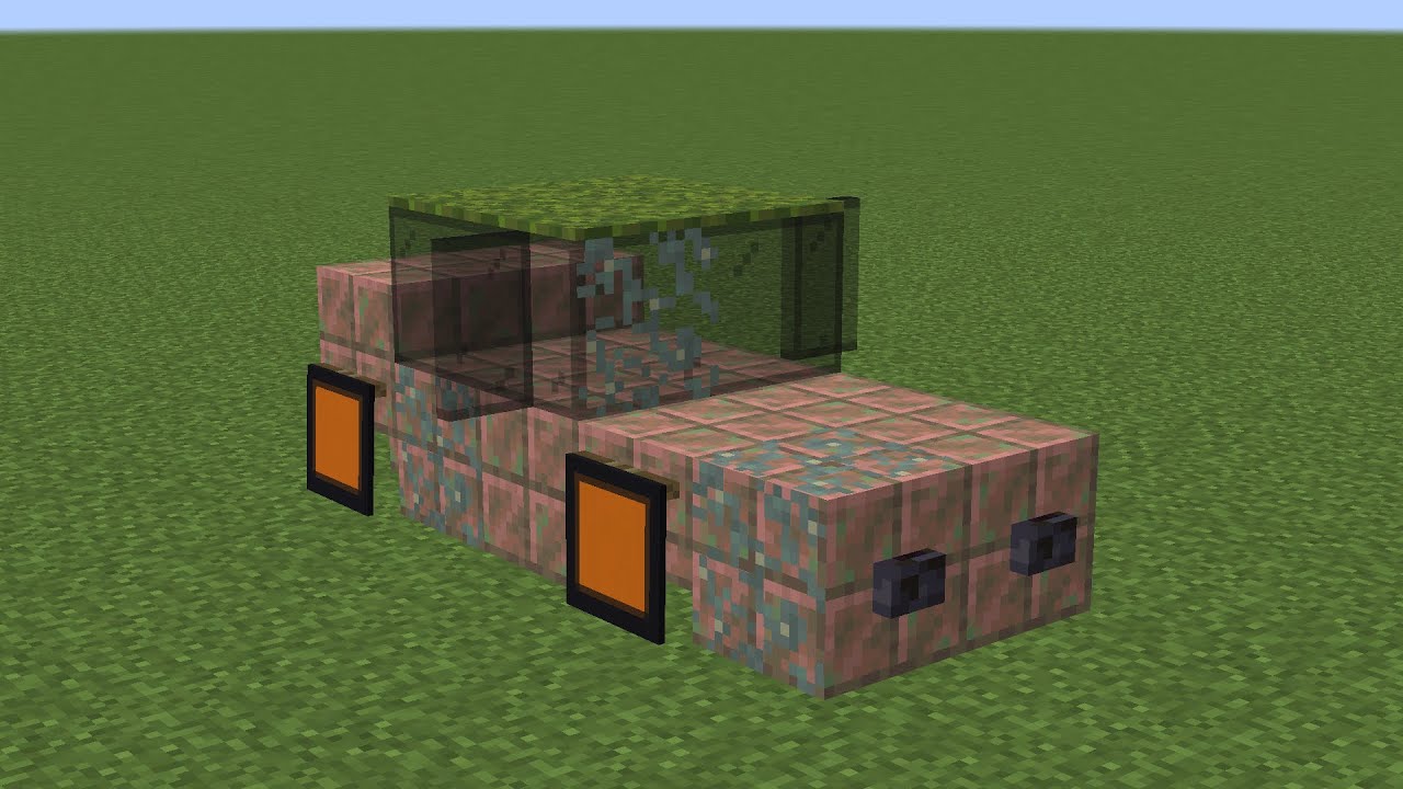 how to buld a old car in minecraft - YouTube