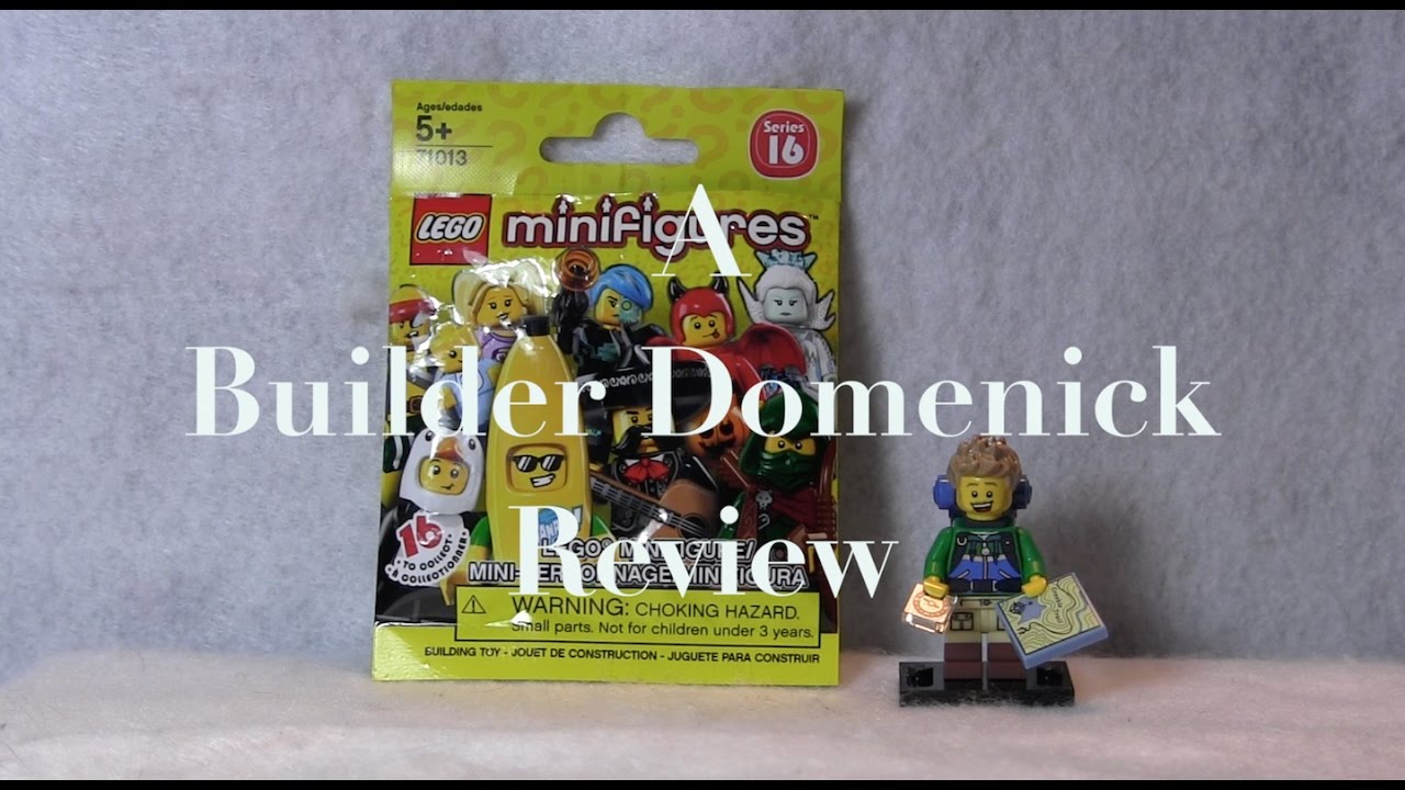 LEGO Hiker Minifigure 71013-6 Series 16 Review - YouTube
