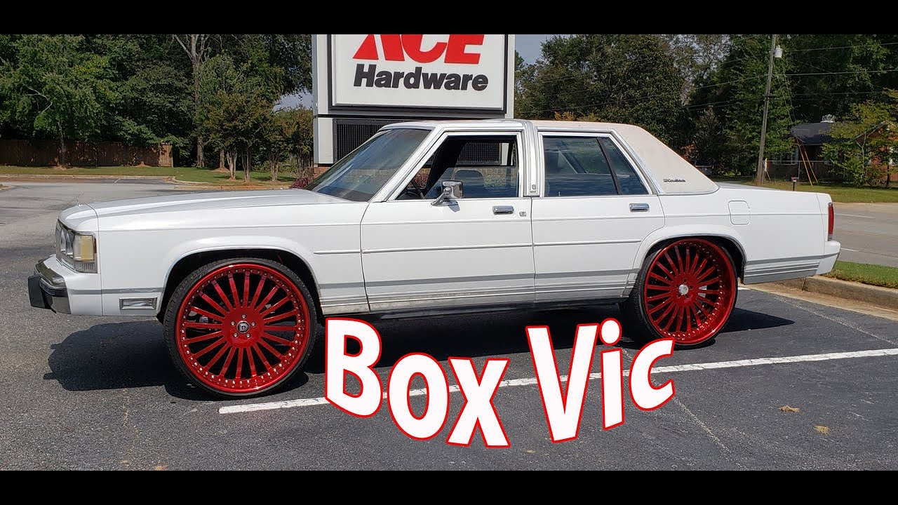 My Last Time In My Box Crown Vic On 26s - YouTube