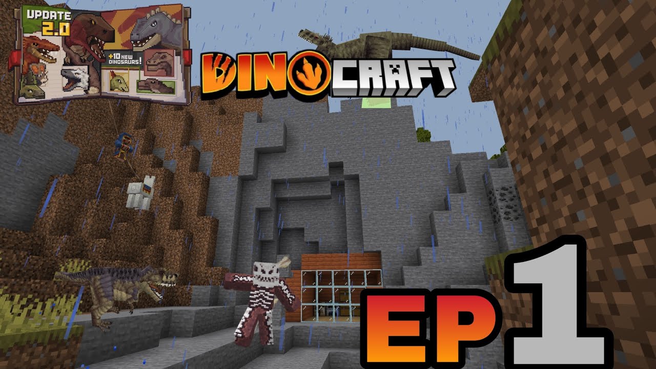 dinocraft EP 1 o início - YouTube