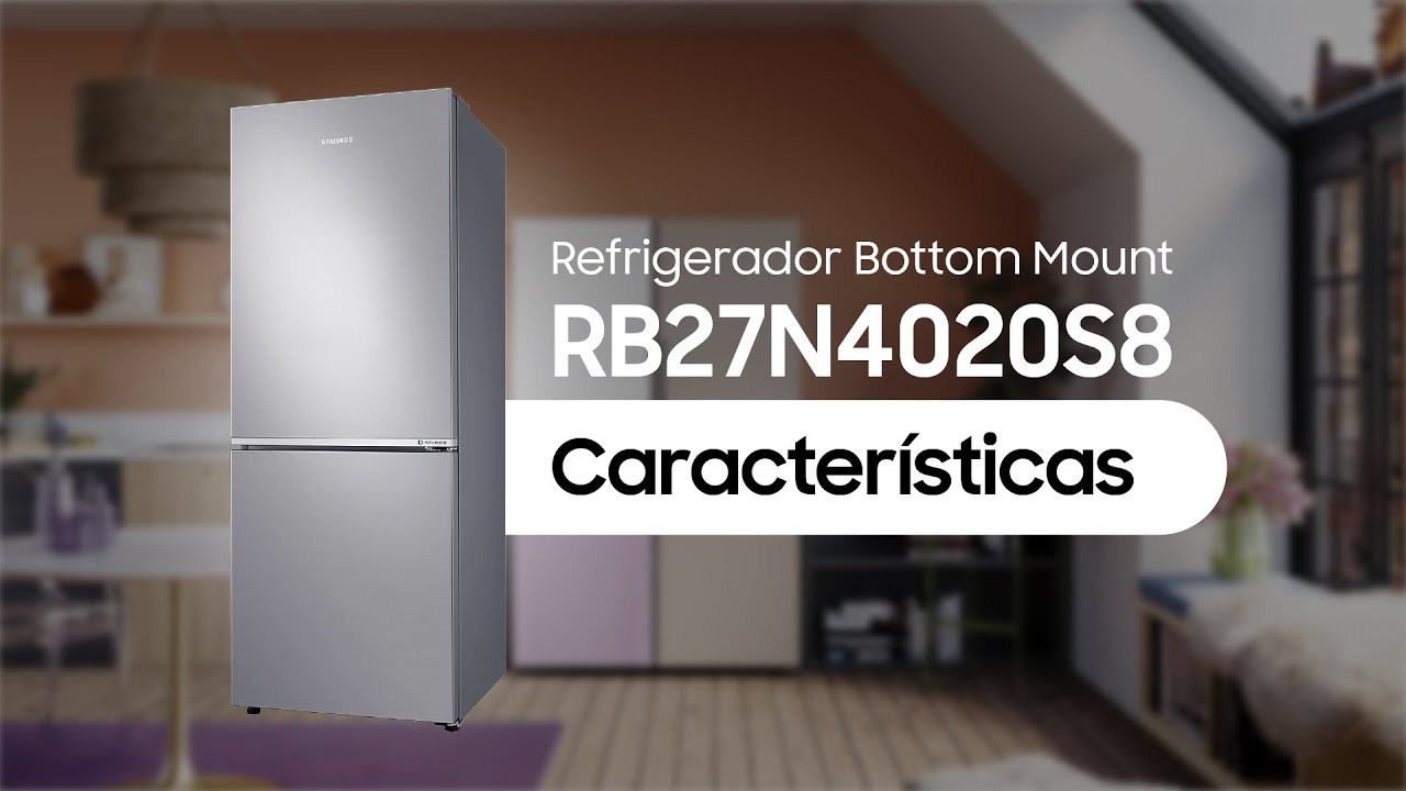 Refrigerador Samsung RB27N4020S8 - Características - YouTube