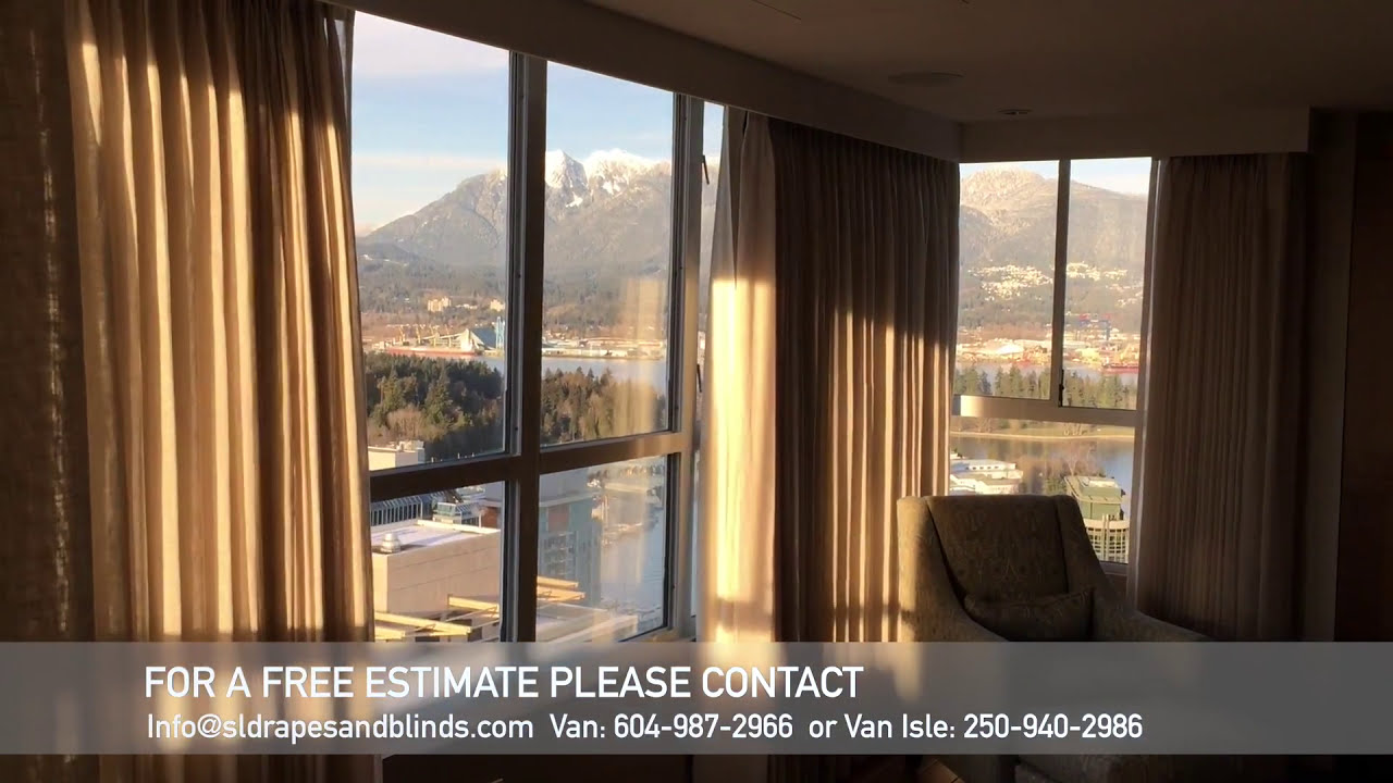 Motorized Curtains and Sheers on Somfy Glyldea tracks, integrated intro ...